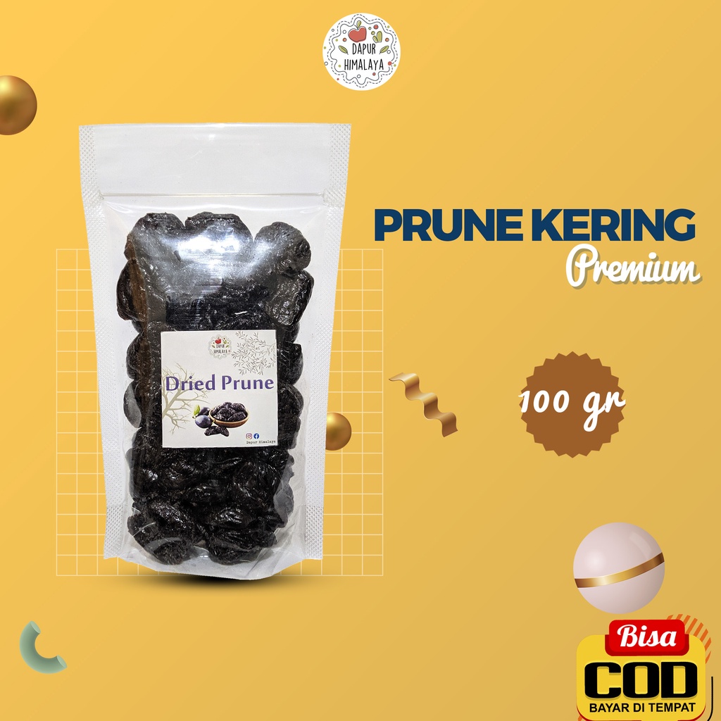 Jual PRUNES DRIED PRUNE 100GR PLUM KERING BUAH UNTUK DIET DETOX BUAH ...