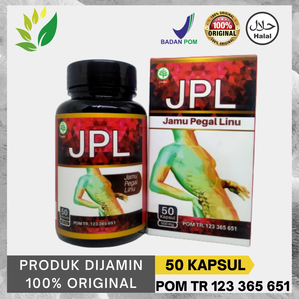 Jual JPL Toga Nusantara Kapsul Jamu Pegal Linu Obat Herbal Pegal Linu ...