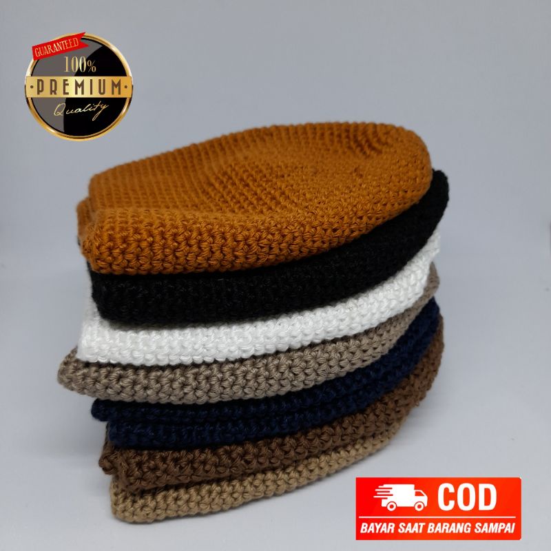 Jual peci rajut l songkok rajut l peci yaman l songkok l peci rajut ...