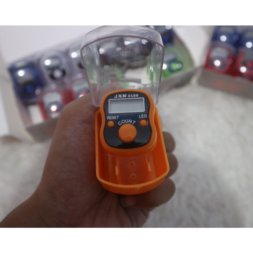 Jual tasbih digital LED mini/tasbih digital nyala/alata penghitung ...