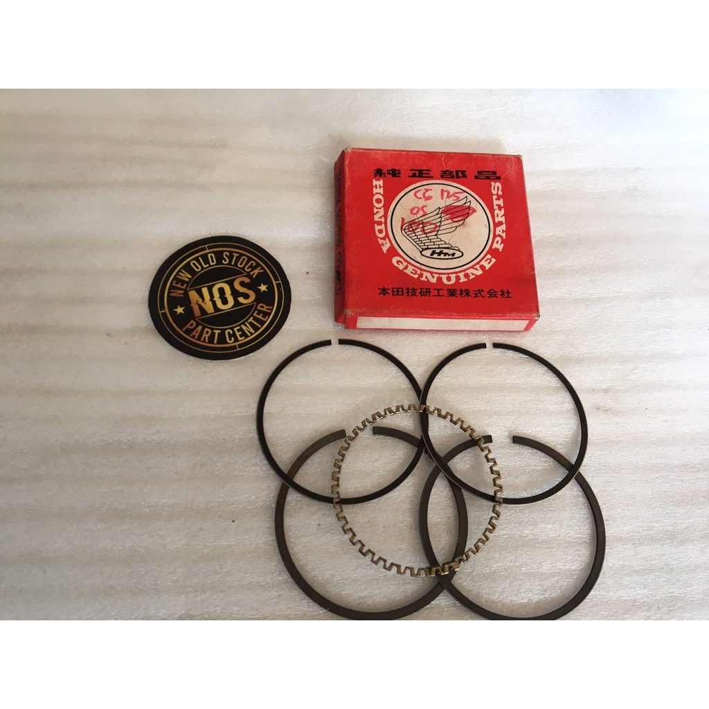 Jual RING RENG SEHER SEKER PISTON HONDA CG125 CG 125 OVER SIZE OS 100 ORIGINAL ORI ASLI JAPAN ...
