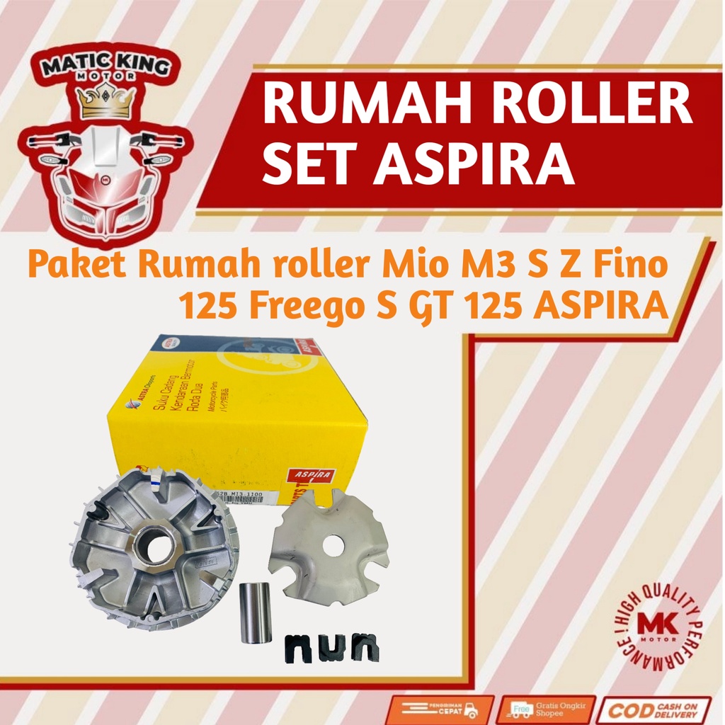 Jual Bosh Rumah roller SET Yamaha Mio M3 S Z Freego Gear Fino X Ride GT ...