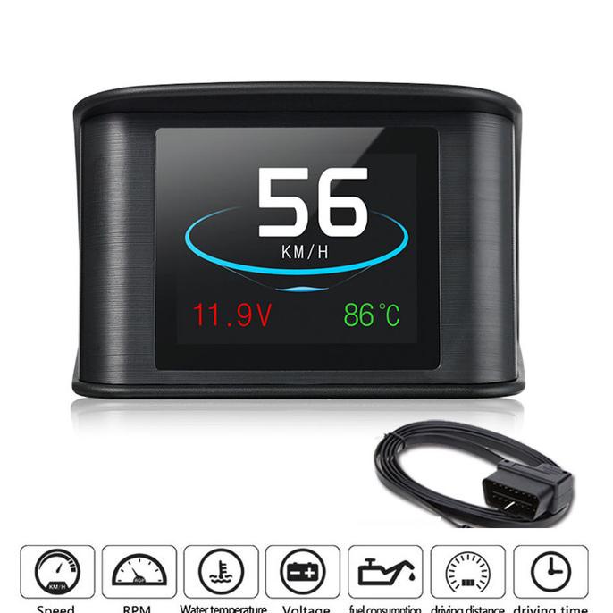 Jual Display Obd/Hud Head Unit Display Mobil Obd2 On-Board Computer ...