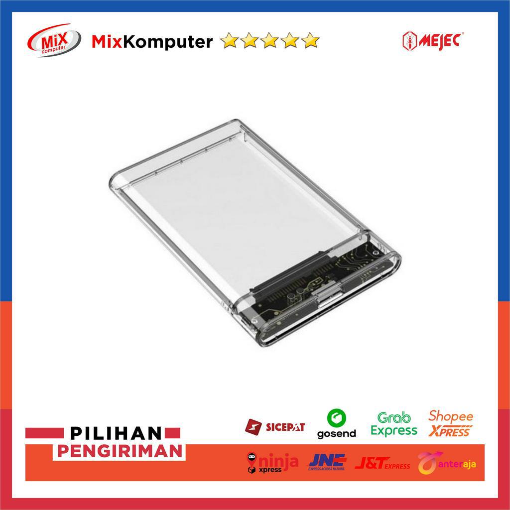 Jual Casing Hardisk Eksternal MEJEC Transparan USB 3.0 for 2.5" Case HDD Enclosure | Shopee ...