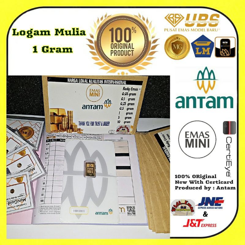 Jual Emas LM 1 gram Cartieye | Shopee Indonesia
