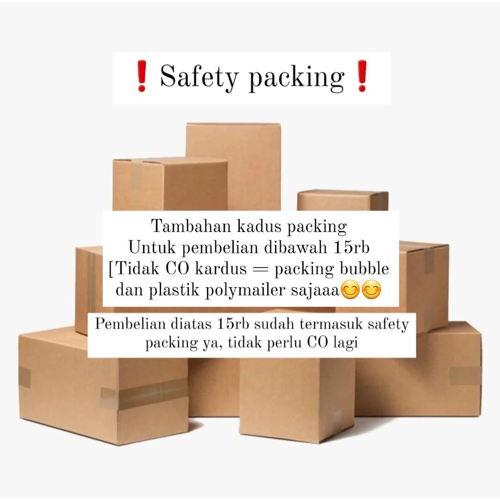 Jual WAJIB KARDUS PACKING TAMBAHAN (BACA DESKRIPSI) | Shopee Indonesia Jual WAJIB KARDUS PACKING TAMBAHAN (BACA DESKRIPSI) | Shopee Indonesia