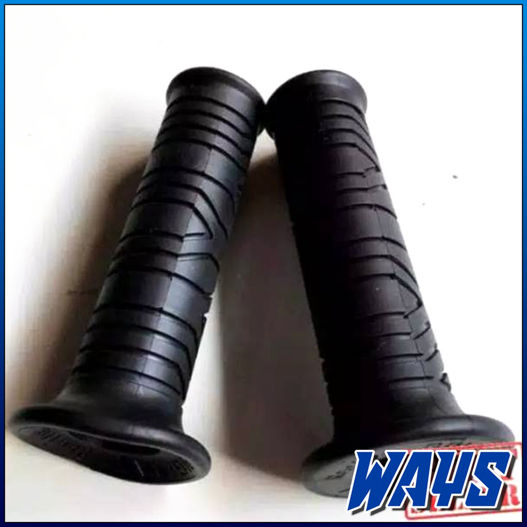 Jual [X212] Handgrip Hanfat Grip Gas Stang Variasi Motor Hitam Polos ...