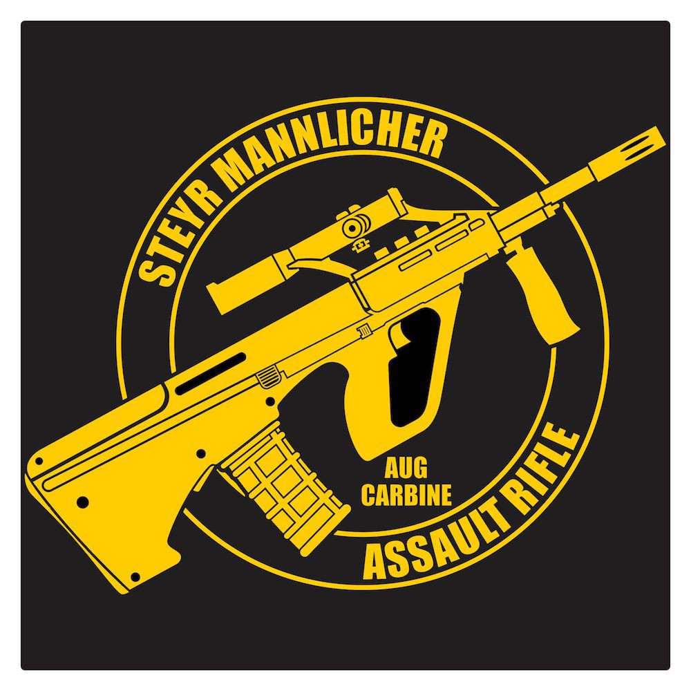 Jual Steyr AUG series 3 Cutting Sticker | Shopee Indonesia