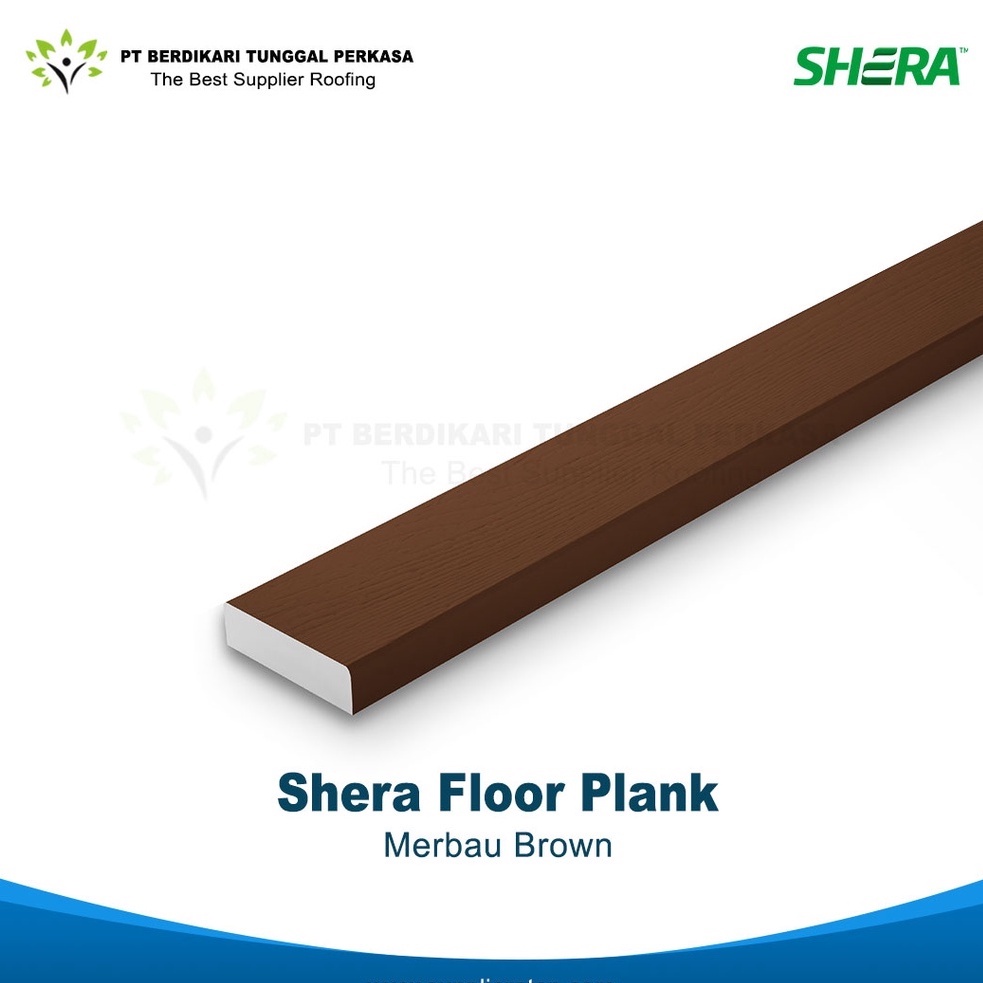 Jual Artificial Wood / Kayu Shera Eaves Pro Smooth Merbau Brown ...