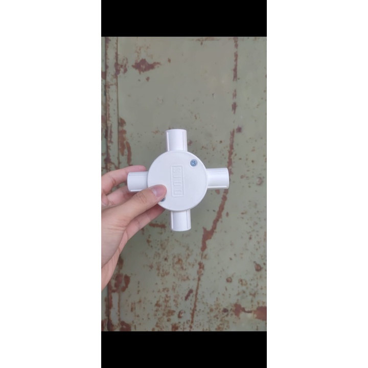 Jual T Doos Cross Doos Pipa Conduit Listrik 20mm LOKAL TDoos CrossDoos ...