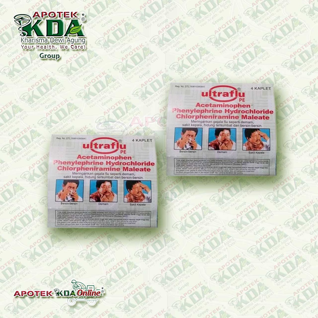 Jual ULTRAFLU 4 TABLET OBAT FLU | Shopee Indonesia