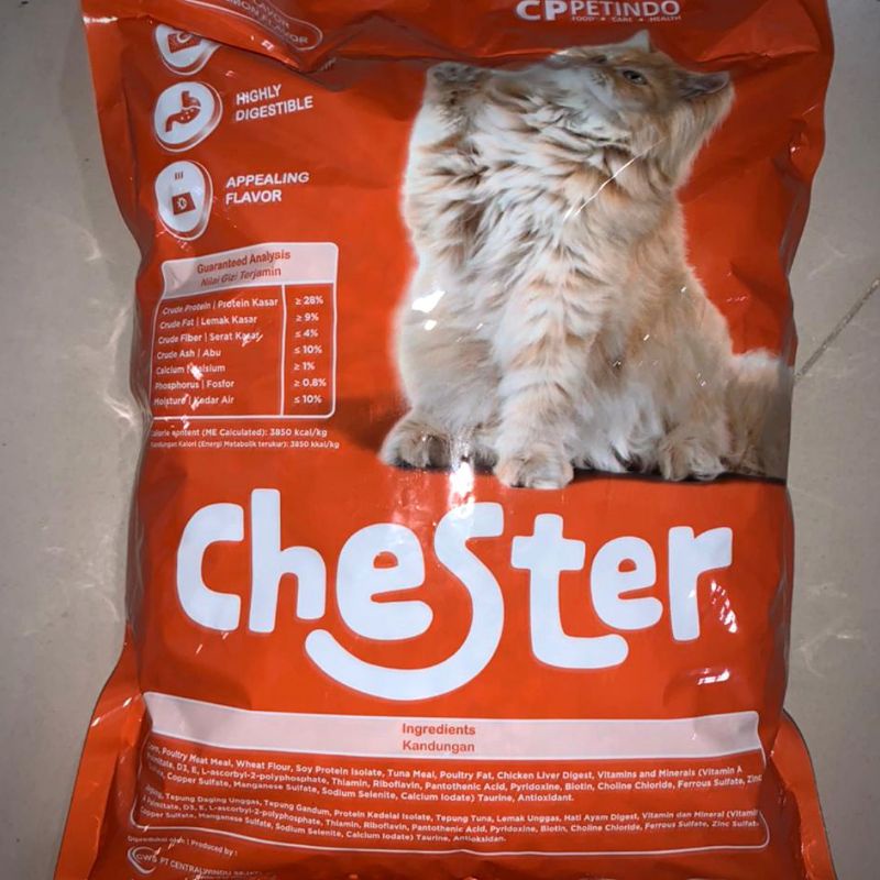 Jual Chester Cat Food Tuna 800g Makanan Kucing All Stages New Produk ...