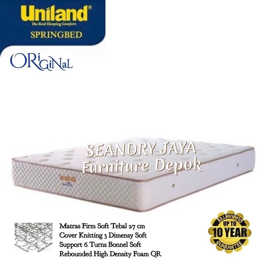 Jual KASUR SPRING BED UNILAND RIVERA PARADISE/MATRAS/PROMO MURAH ...
