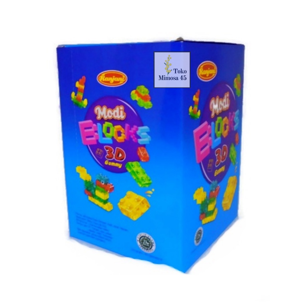 Jual Permen Ranjani Modi Blocks Box 12 pcs | Shopee Indonesia