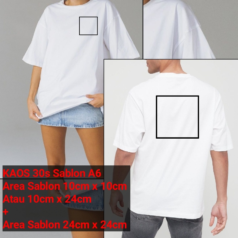 Jual Sablon DFT kaos 30s A6+A4 | Shopee Indonesia