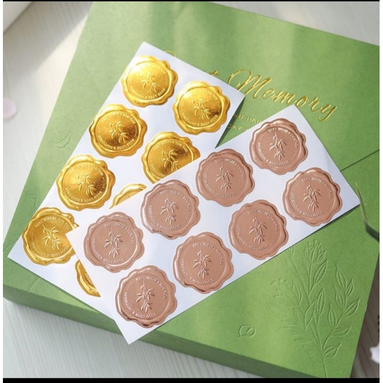 Jual STICKER METALIC VINTAGE PER LEMBAR | Shopee Indonesia