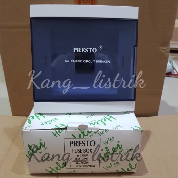 Jual Box MCB Presto 6Grup / Fuse Box Presto 6 Group | Shopee Indonesia