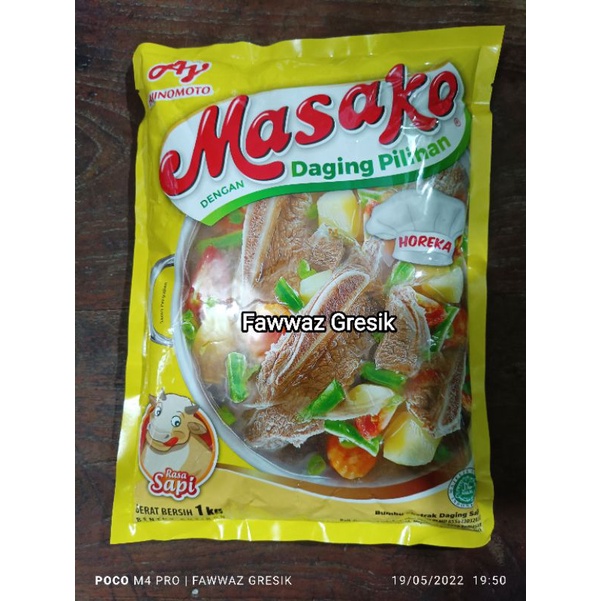 Jual Masako Sapi 1Kg - Masako Ayam 1 kg Ajinomoto Bumbu Penyedap Rasa ...
