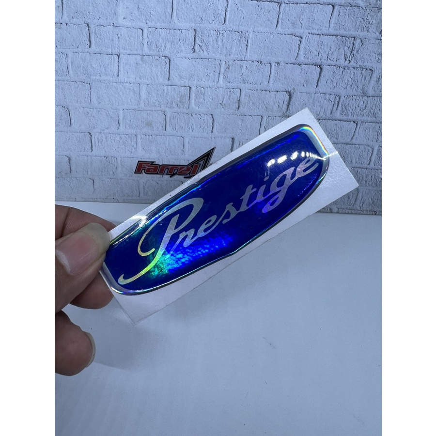 Jual stiker PRESTIGE timbul Stiker prestige timbul | Shopee Indonesia