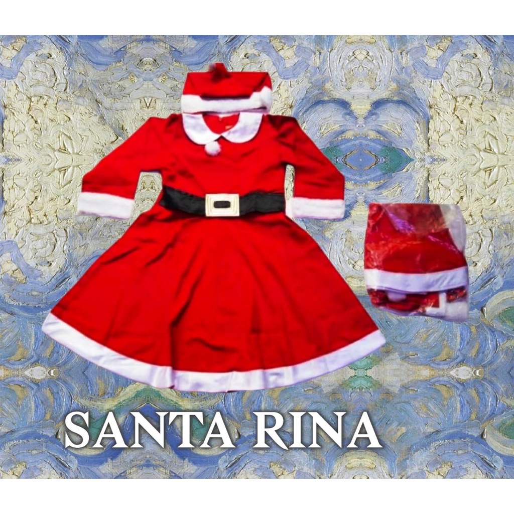 Jual Kostum Natal Anak Perempuan Kostum Natal Santarina Baju pentas ...