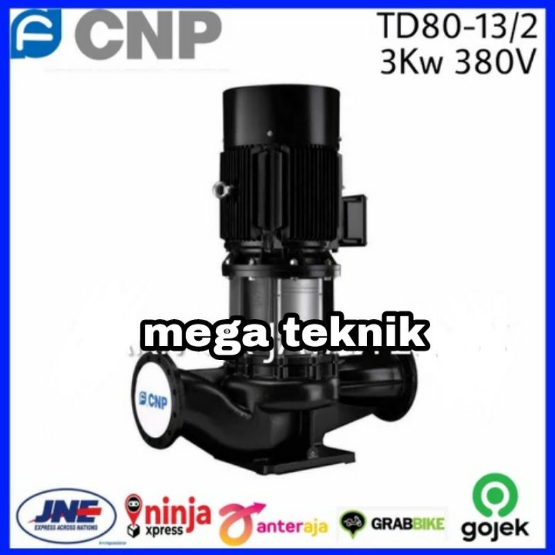 Jual Pompa Centrifugal CNP TD80-13/2 3Kw 380/Pompa Air Sirkulasi Dan ...