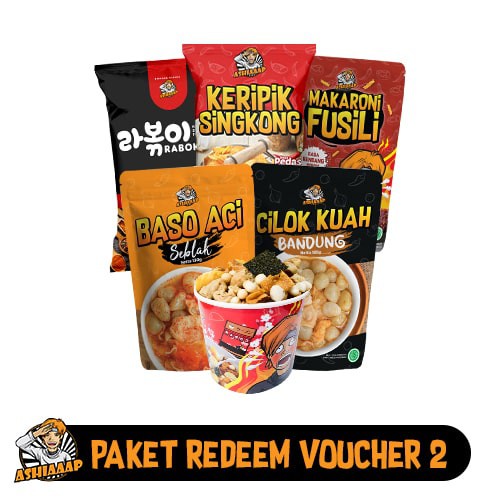 Jual [BUNDLLE] PAKET REDEEM VOUCHER 2 Rabokki Baci Seblak Makaroni ...