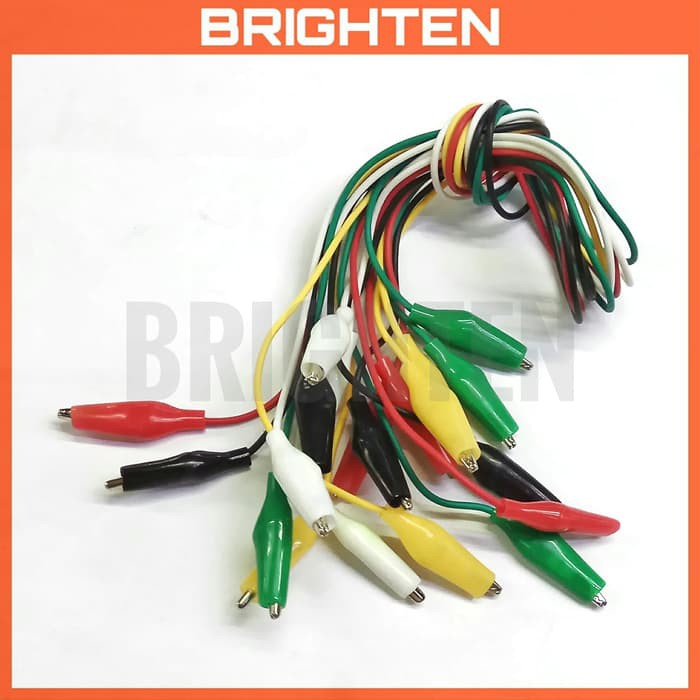Jual 10 set Kabel Capit Buaya 50cm | Shopee Indonesia
