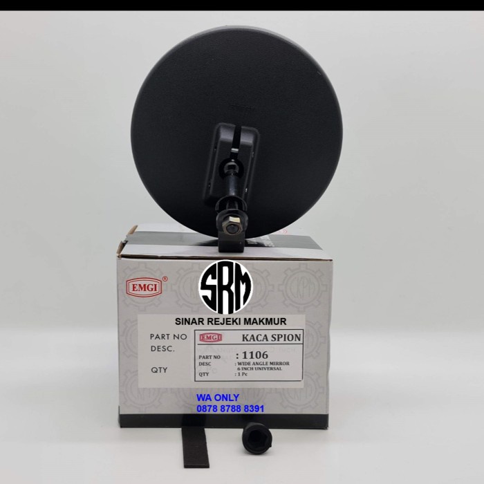 Jual Mobil-Spion- Kaca Spion Mirror Bulat Cembung Truk Mobil Universal ...