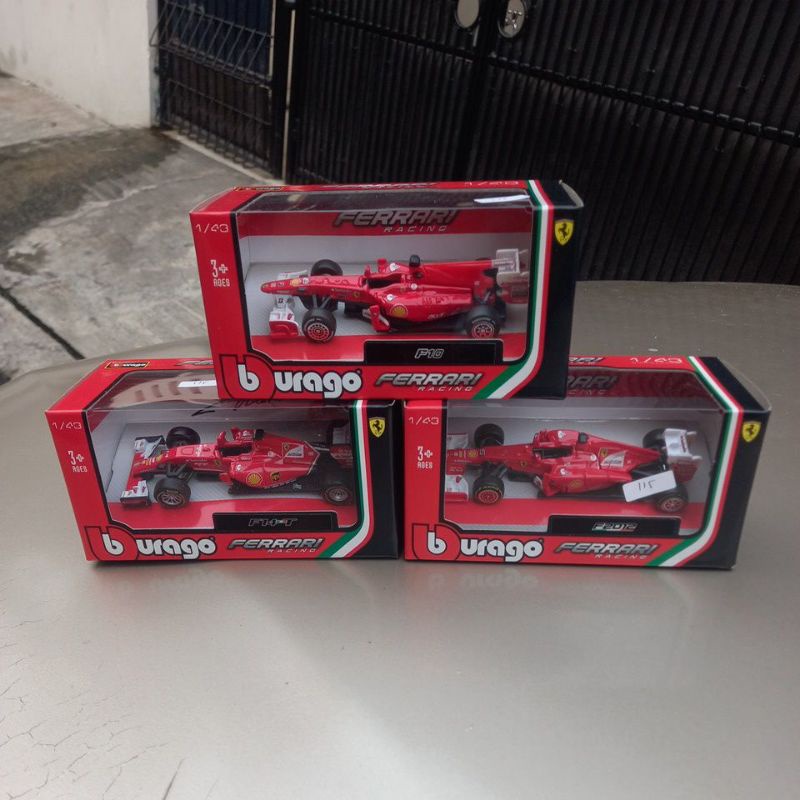 Jual diecast miniatur mobil formula 1 one ferrari 1:43 | Shopee Indonesia