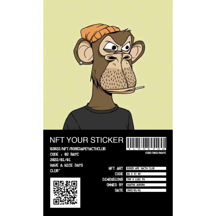 Jual (NFT) STICKER NFT | STICKER CASE | STIKER HYPEBEAST | STICKER ...