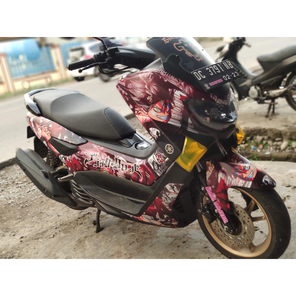 Jual Stiker Nmax Decal Full Body Nmax Premium Anime Black Clover Doff ...