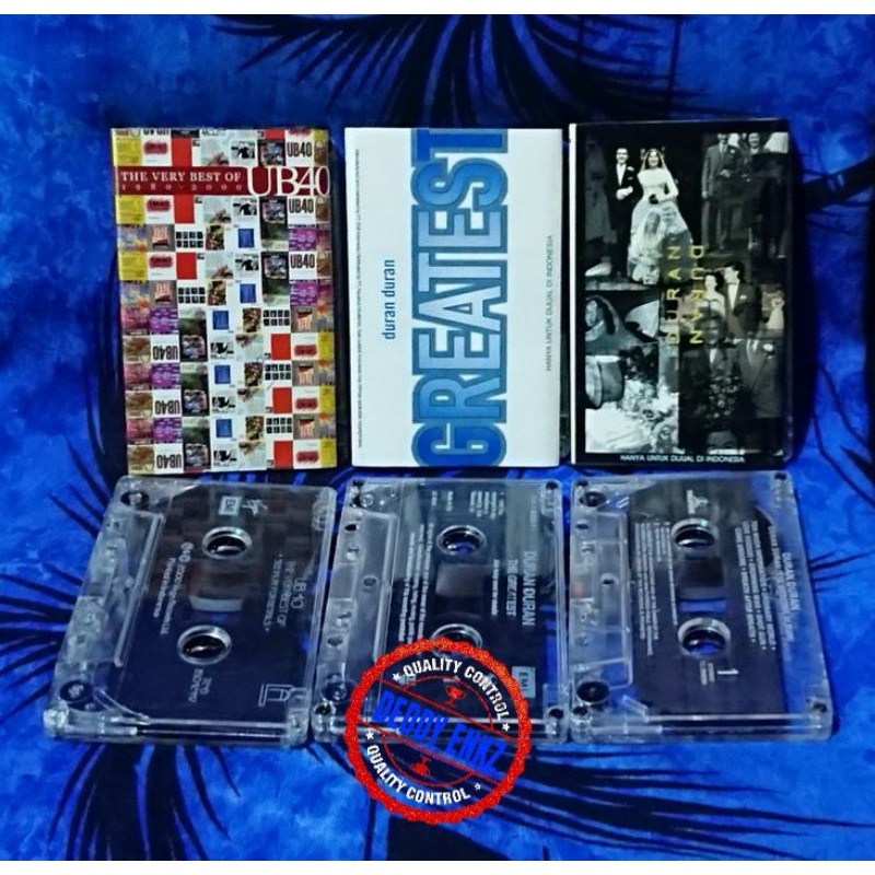 Jual Kaset Pita UB40 Duran² M Vanilli A Supply Genesis Mike ATM Andrea ...