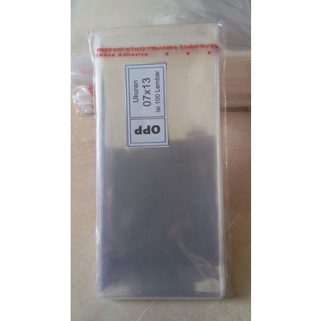 Jual Plastik OPP 7x13 tebal 03 micron | Shopee Indonesia