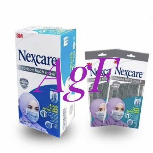 Jual Nexcare Hijab Carbon Mask atau Masker isi 24 (3M) | Shopee Indonesia