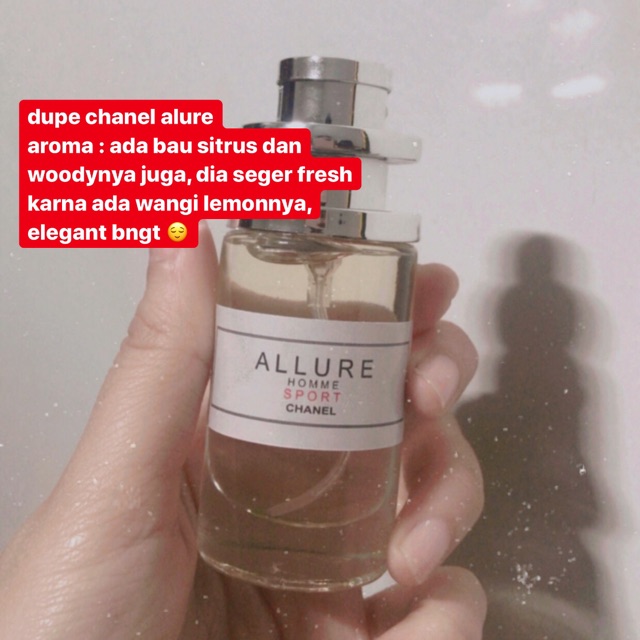 Jual chanel alure dupe (unisex) | Shopee Indonesia