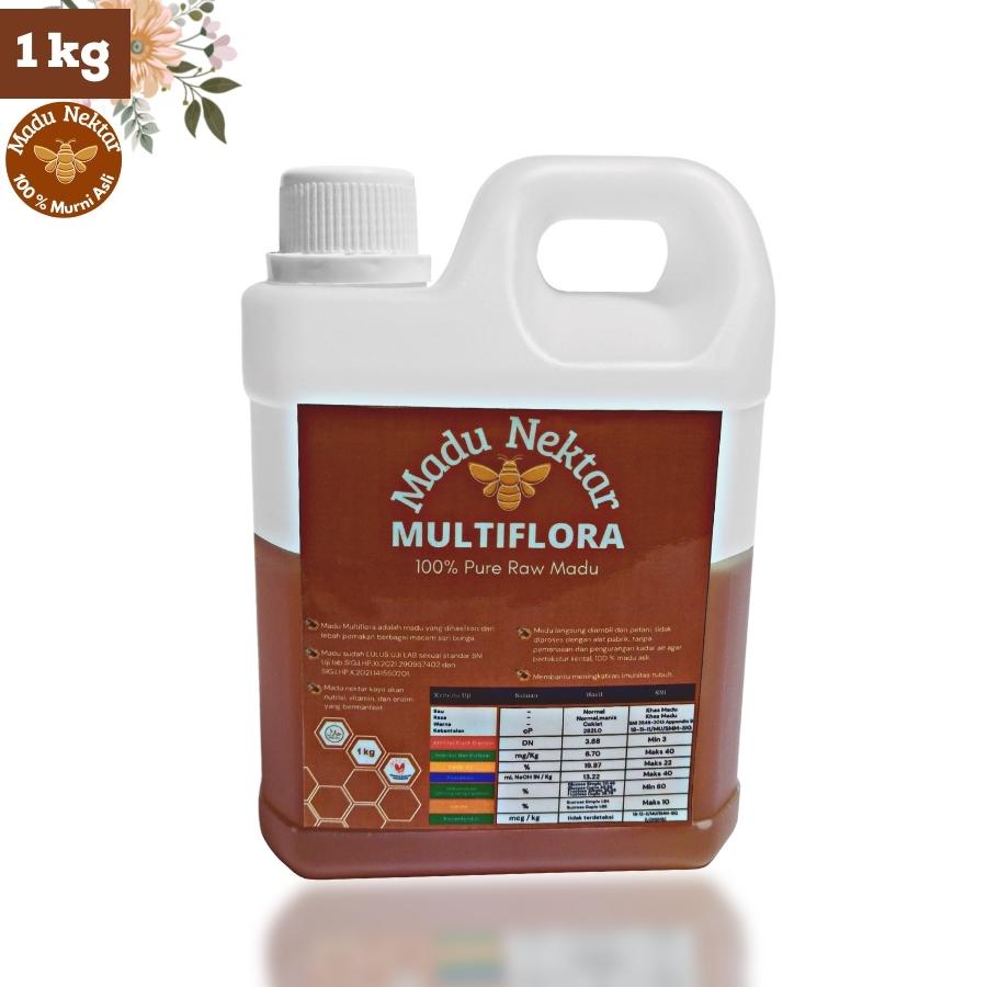 Jual Madu Murni Asli 1kg Nektar Multiflora | Madu Langsung Dari Petani ...