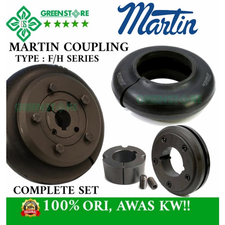 Jual MARTINFLEX F90 F/H COUPLING COMPILTE WITH BUSHING MAX BORE 60MM ...