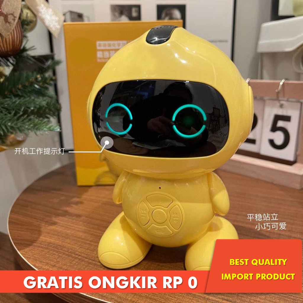 Jual Robot Kecil Bebek Kuning Q2 Pembelajaran Cerdas Penkan Awal Robot ...