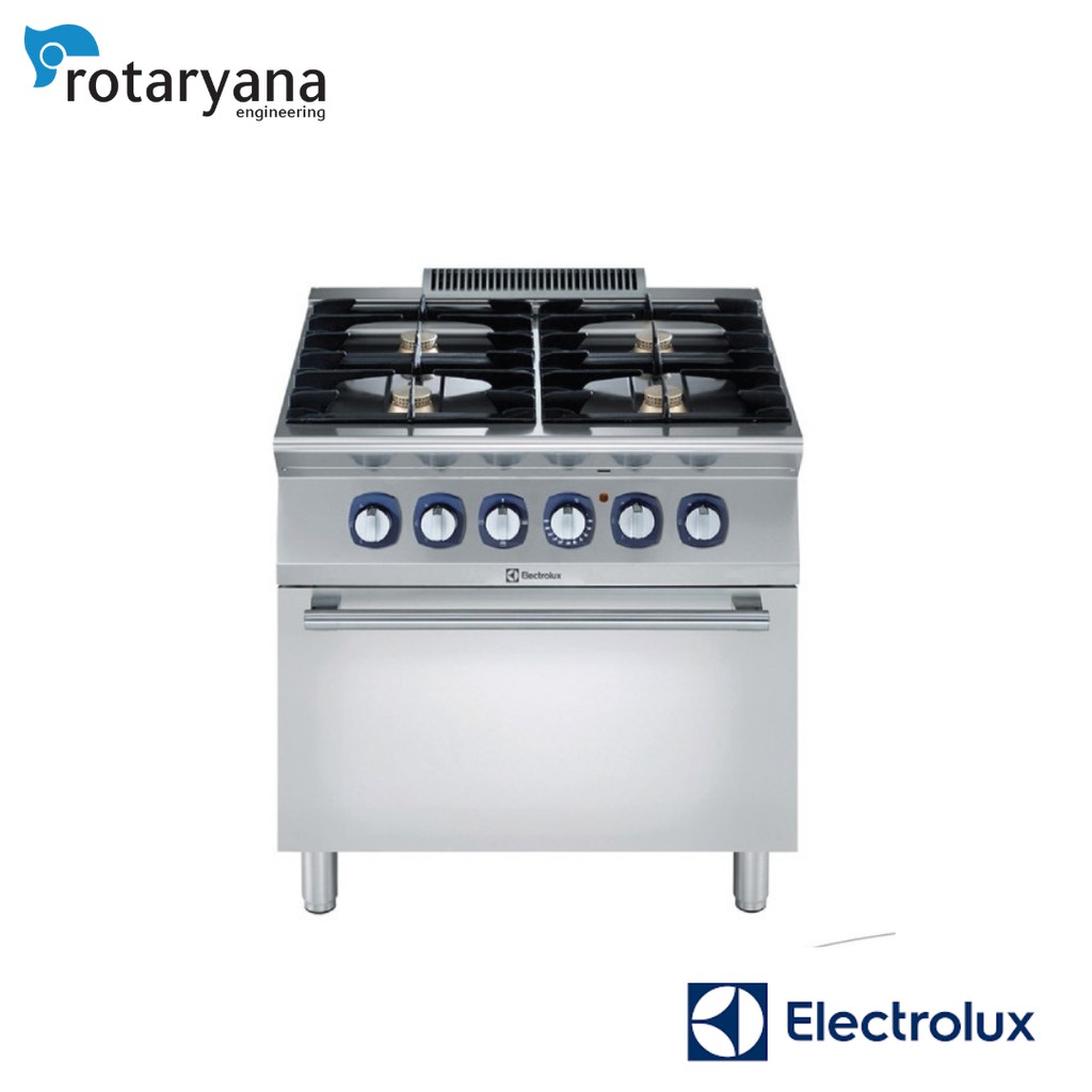 Jual Rotaryana 4-Burner Gas Range Electric Oven Electrolux Model ...