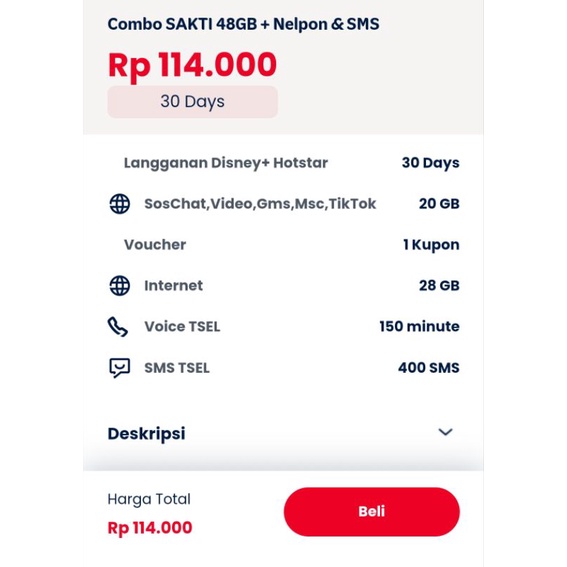 Jual kartu perdana sakti cpmbo unlimited youtube 48gb | Shopee Indonesia Jual kartu perdana sakti cpmbo unlimited youtube 48gb | Shopee Indonesia
