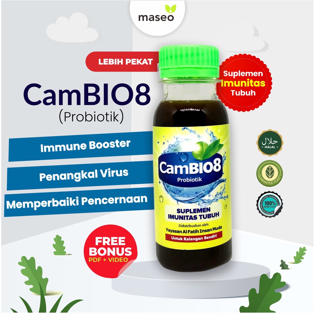 Jual CamBIO Probiotik Suplemen Imun Imunitas Tubuh / Daya Tahan Tubuh ...