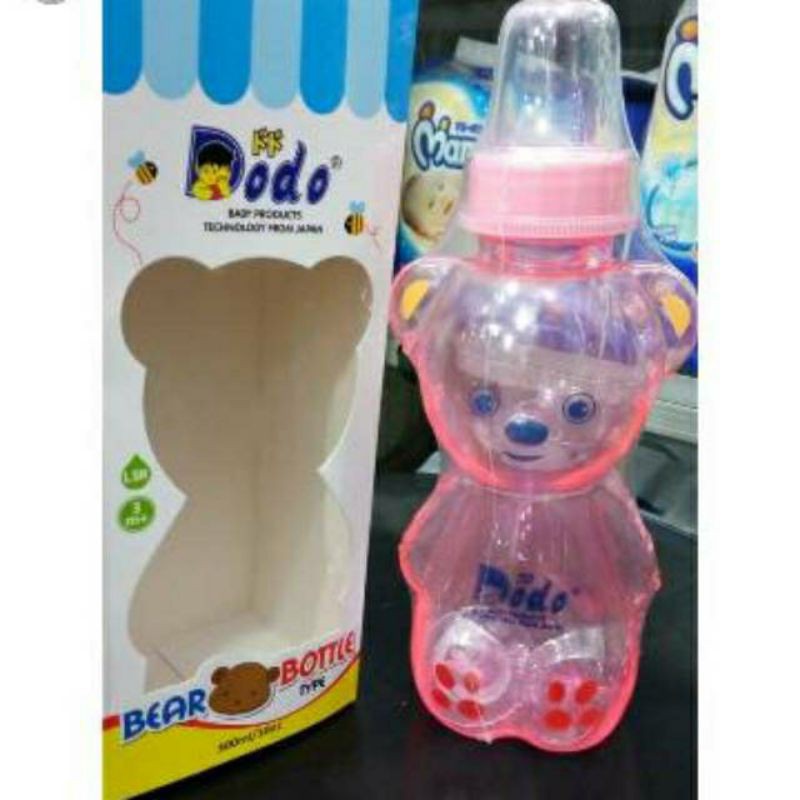Jual Botol susu Dodo 300ml bentuk beruang / bear bottle Dodo 10 oz ...