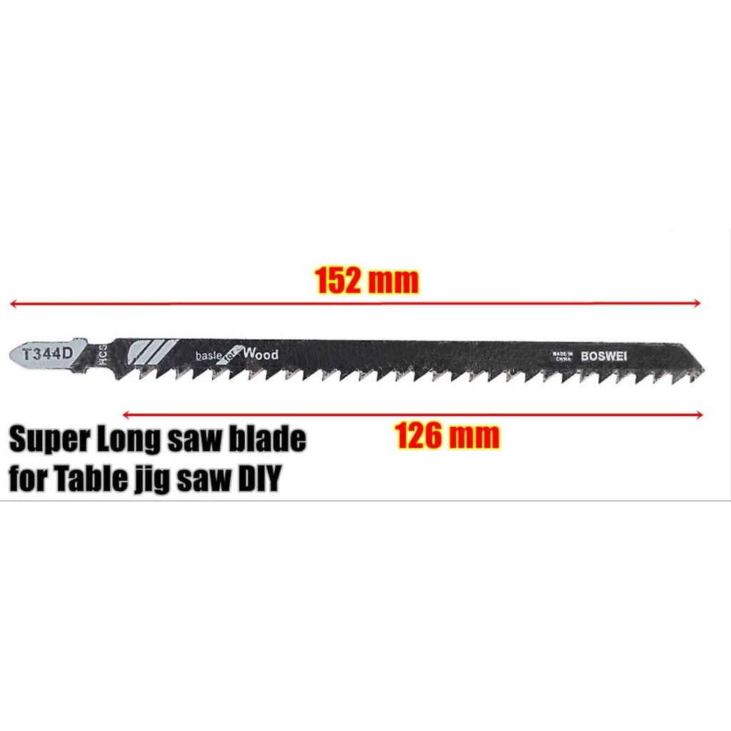 Jual jig saw blade super long 152mm mata gergaji jigsaw extra panjang ...