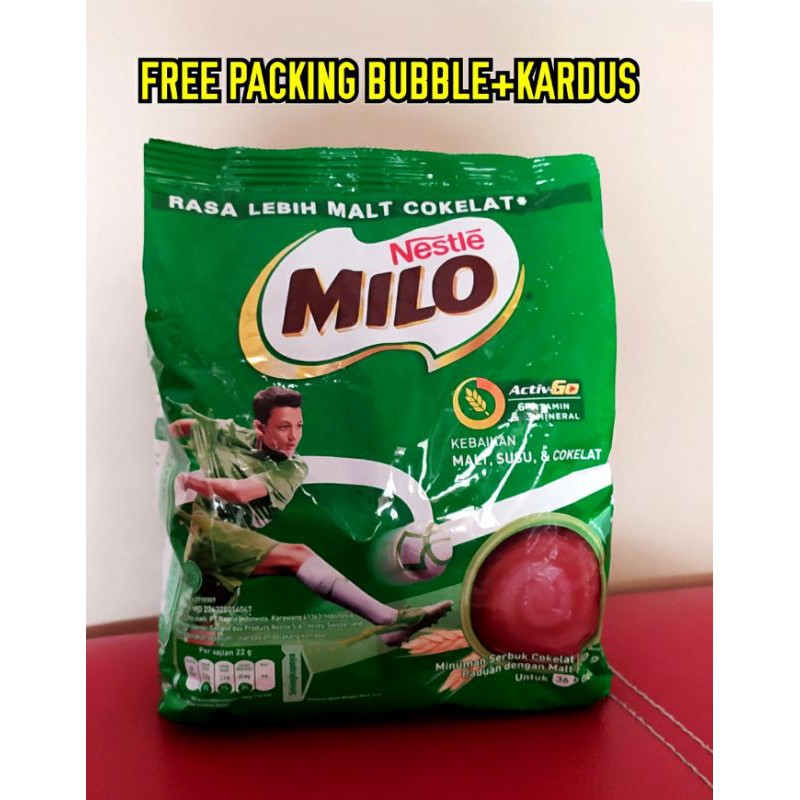 Jual Milo Activ Go 800 gram / Milo 3in1 800 gram ( Milo Kemasan Baru ...