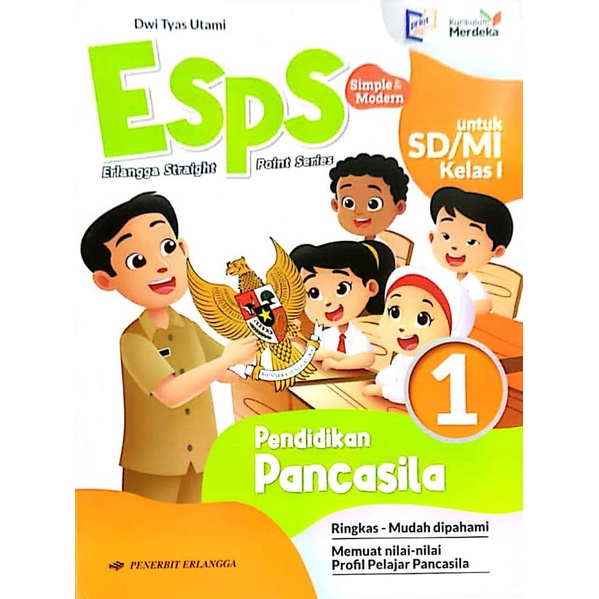 Jual ESPS Pendidikan Pancasila Kurikulum merdeka untuk SD/MI Kelas 1,2,4 dan 5 | Shopee Indonesia