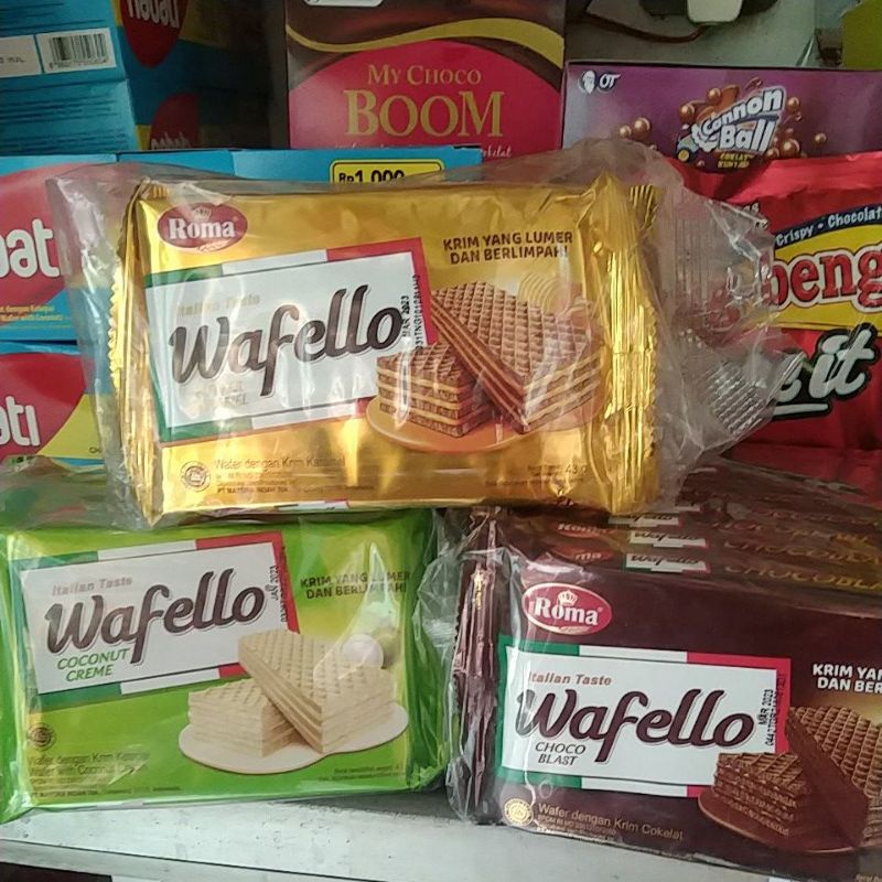 Jual Wafello 43gr per pcs | Shopee Indonesia