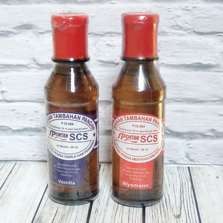 Jual Spontan cake softener wysman dan Vanili 60 ml | Shopee Indonesia