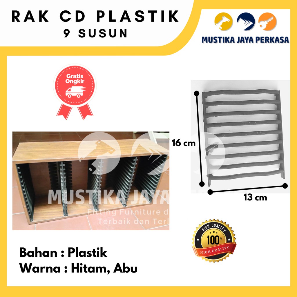 Jual Tempat Rak CD DVD Plastik Furniture Lemari Laci Penyimpanan ...