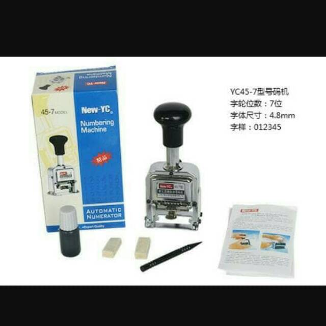 Jual Numerator 7 digit dan 8 digit New YC / Numbering otomatis ...