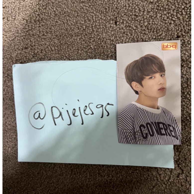 Jual BTS X BBQ CHICKEN LIMITED EDITION VER 1&2 PHOTOCARD (taehyung ...